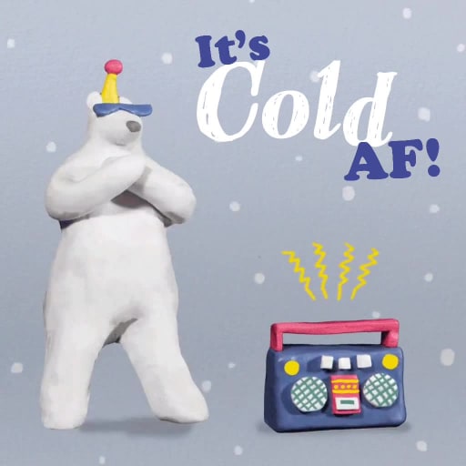 It's Cold | Send online instantly | Free tracking