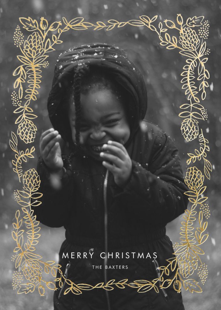 Botanical Lace (Photo) - Holiday Card | Send online instantly | Track opens