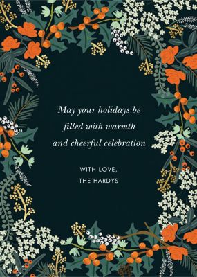 Rifle Paper Co. Holiday Cards & Invitations | Send online instantly ...