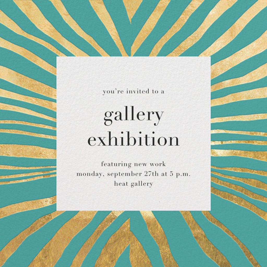 Kharma - Art Exhibition Invitation | Send online instantly | RSVP tracking