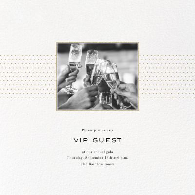 VIP Event Invitations | Send online instantly | RSVP tracking