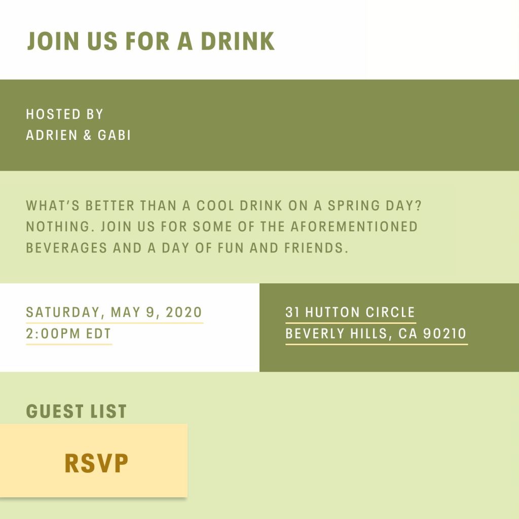 Paperless Post Flyer | Customizable & Easy Event Pages